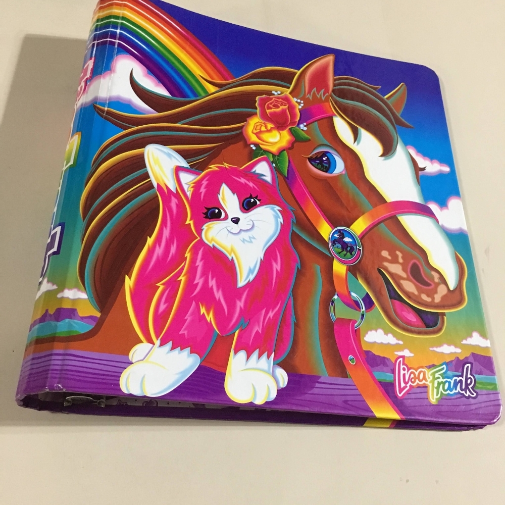 Lisa Frank Rainbow Chaser Binder - Gem